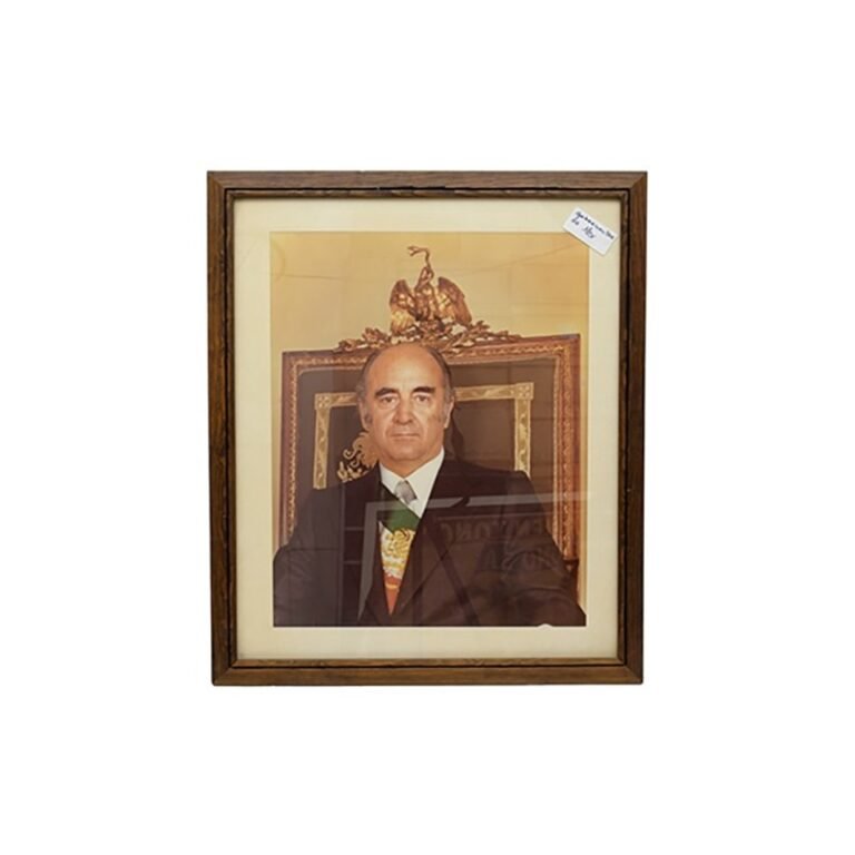 José López Portillo. Retrato Oficial. Fotografía. – MODO