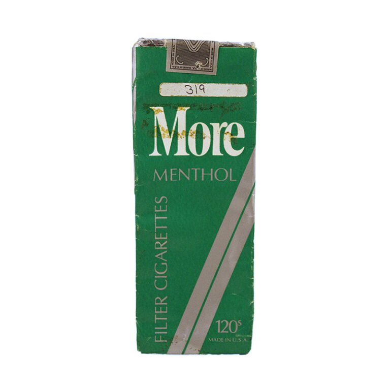 More Menthol. Cajetilla De Cigarros. – MODO