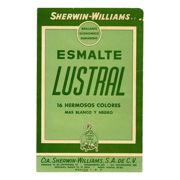 Sherwin Williams. Muestrario De Esmaltes. – MODO