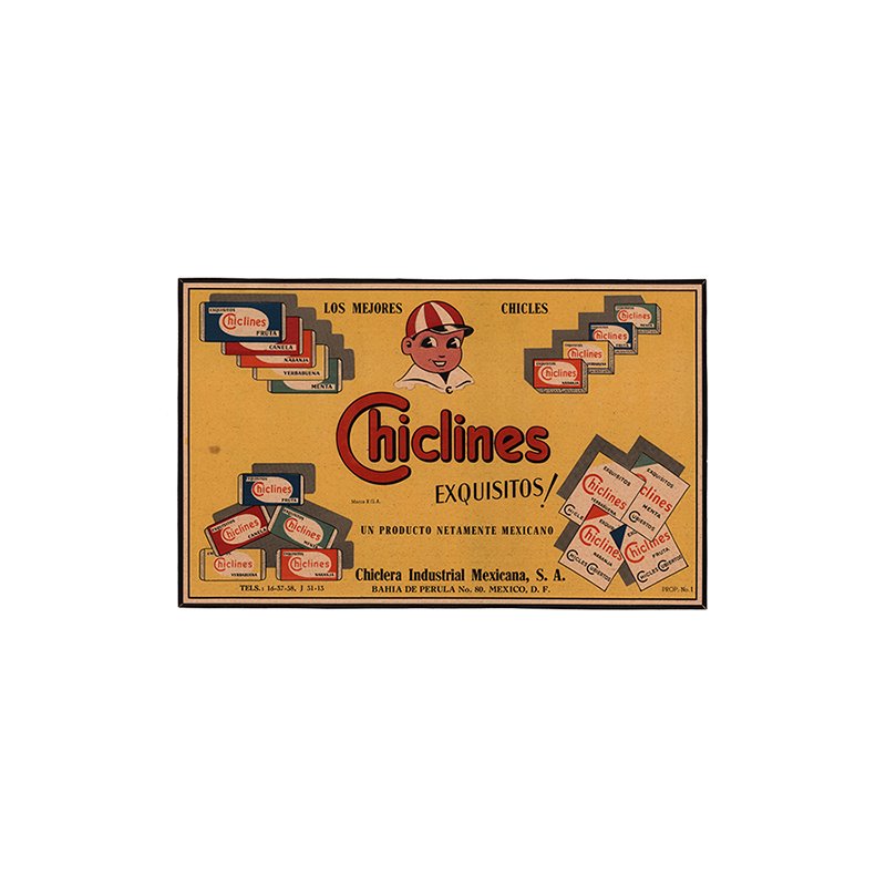 Publicidad De ” Chiclines ” . – MODO